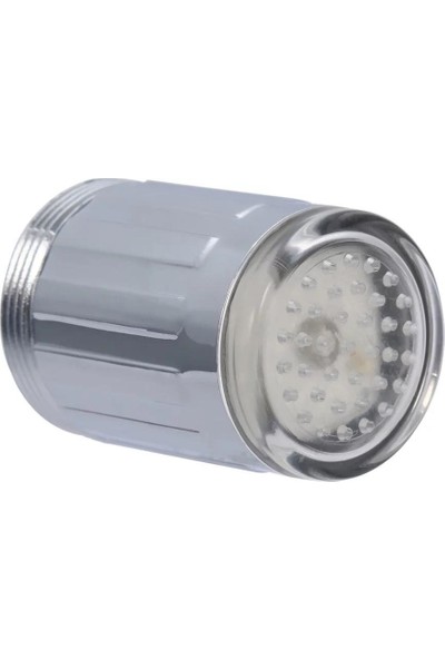 Kyrotech LED Işıklı Su Tasarruflu Pil Gerektirmeyen Mutfak Lavabo Musluk Başlığı Kırmızı Işık Kyrotech LED Işıklı Su Tasarruflu Pil Gerektirmeyen Mutfak Lavabo Musluk Başlığı Kırmızı Işık