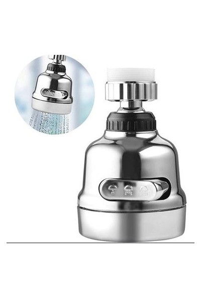 Türkeli 3 Fonksiyonlu Mutfak Lavabo Başlığı 360 Derece Türkeli 3 Fonksiyonlu Mutfak Lavabo Başlığı 360 Derece