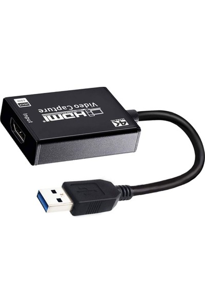 Ars HDMI Capture HDMI Video Ses Yakalama Kartı, 4K HDMI - USB 3.0