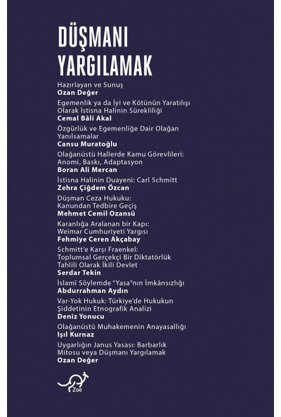 Düşmanı Yargılamak - Cemal Bali Akal Düşmanı Yargılamak - Cemal Bali Akal