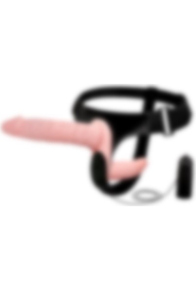 Lilitu Shop Double Belden Bağlamalı Anal Plug ve Realistik Titreşimli Penis Lilitu Shop Double Belden Bağlamalı Anal Plug ve Realistik Titreşimli Penis