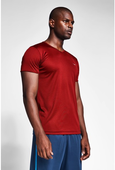 Lescon Bordo Erkek T-Shirt 20S-1221-20N Lescon Bordo Erkek T-Shirt 20S-1221-20N