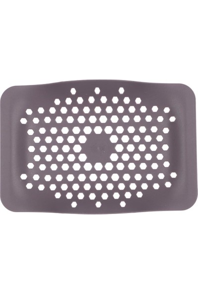 Galaxy Life Plastik Dekoratif Servis Tabağı 6'lı Mürdüm