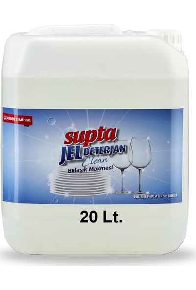 Supta 20 Lt. Sıvı Bulaşık Makinesi Deterjanı Supta 20 Lt. Sıvı Bulaşık Makinesi Deterjanı
