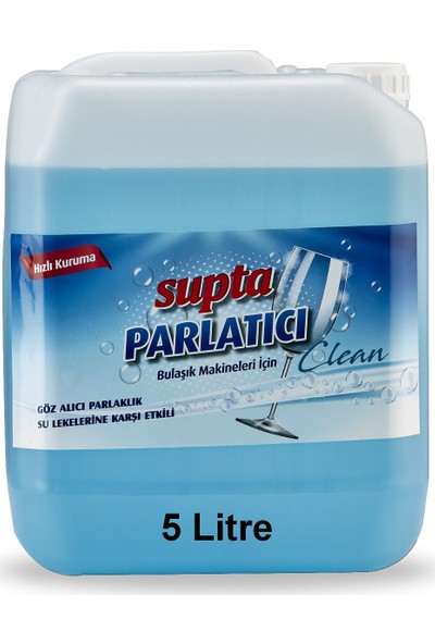 Supta 5 Lt Bulaşık Makinesi Parlatıcısı Supta 5 Lt Bulaşık Makinesi Parlatıcısı