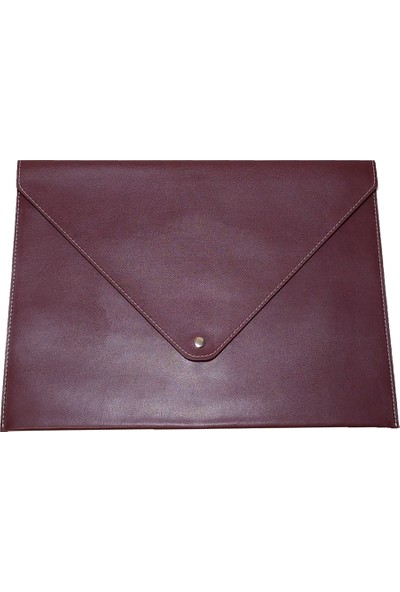 2K A4 Suni Deri Zarf Çıtçıtlı Dosya 25,5 x 33,5 cm Bordo 2K A4 Suni Deri Zarf Çıtçıtlı Dosya 25,5 x 33,5 cm Bordo