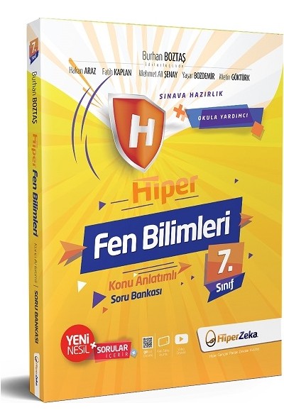 Hiper Zeka Yayınları 7. Sınıf Hiper Fen Bilimleri Konu Anlatımlı &soru Bankası Hiper Zeka Yayınları 7. Sınıf Hiper Fen Bilimleri Konu Anlatımlı &soru Bankası