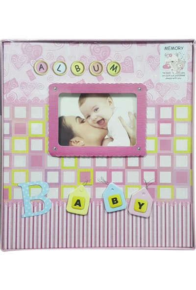 Cmf Kutulu 120'lik Bebek Fotoğraf Albümü 10 x 15 cm