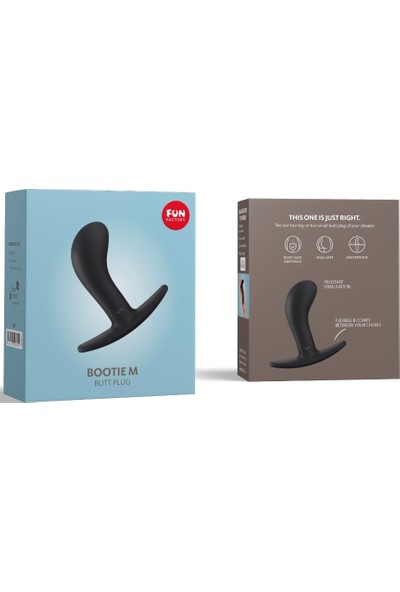 Fun Factory Bootıe M 9 cm Orta Boy Anal Plug Made In Germany Fun Factory Bootıe M 9 cm Orta Boy Anal Plug Made In Germany