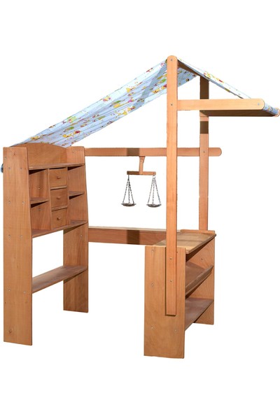Ens Kids Montessori Ahşap Market