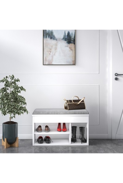 Ruum Store By Doğtaş Pera Açılır Oturaklı Bölmeli Ayakkabılık Opak Beyaz Ruum Store By Doğtaş Pera Açılır Oturaklı Bölmeli Ayakkabılık Opak Beyaz