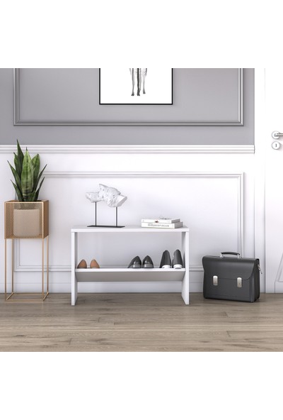 Ruum Store By Doğtaş Mıo Ayakkabılık Opak Beyaz