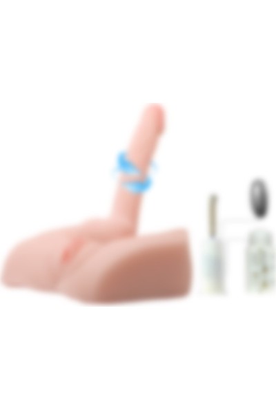 Lilitu Shop Titreşimli Ses Çıkarma Özelliğine Sahip Realistik Penis ve Vajina