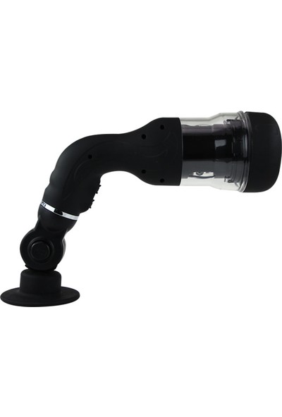 Lilitu Shop USB Şarjlı Vantuzlu Döner Başlıklı Vajina Masturbatör