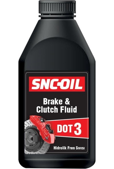 Snc Oil (Dot-3) Fren Sıvısı 500 gr Üretim Yılı 2021