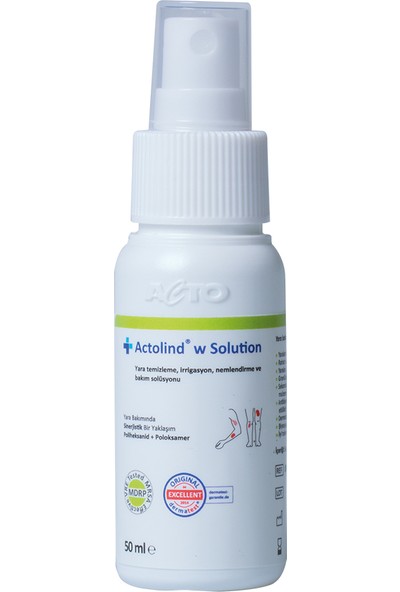 Acto Yara Bakım Solüsyonu Actolind W Solution 50 ml Acto Yara Bakım Solüsyonu Actolind W Solution 50 ml