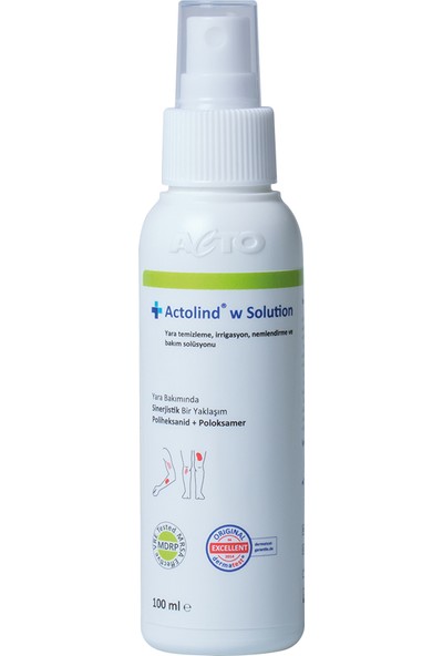 Acto Yara Bakım Solüsyonu Actolind W Solution 100 ml Acto Yara Bakım Solüsyonu Actolind W Solution 100 ml