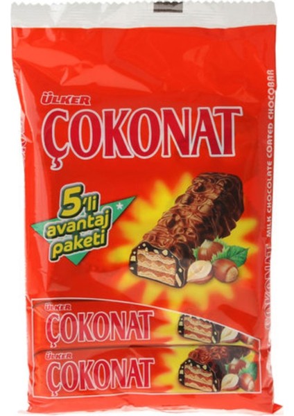 Ülker Çokonat 5'li Fiyatı, Taksit Seçenekleri ile Satın Al