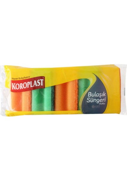 KOROPLAST OLUKLU BULASIK SUNGERI 5LI ++ Fiyatı - Taksit Seçenekleri