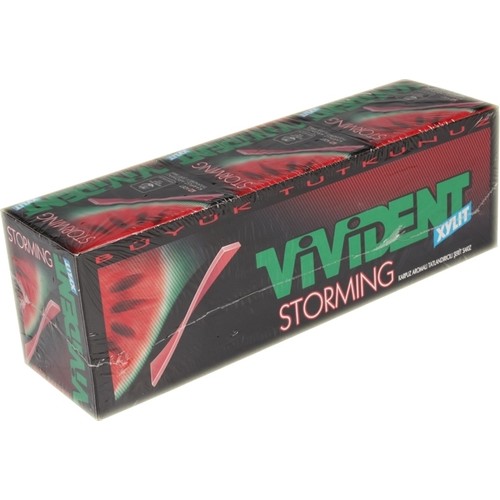 Vivident Storming 33Gr Karpuz - 18'Li Paket Fiyatı