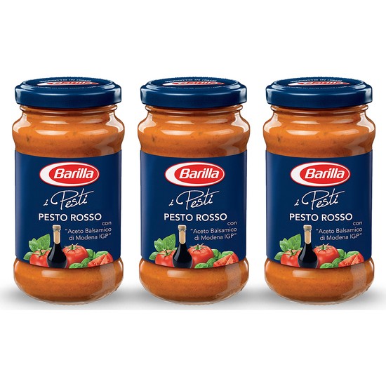 Barilla Pesto-Rosso Sos 200 gr 3'lü Set Fiyatı - Taksit Seçenekleri