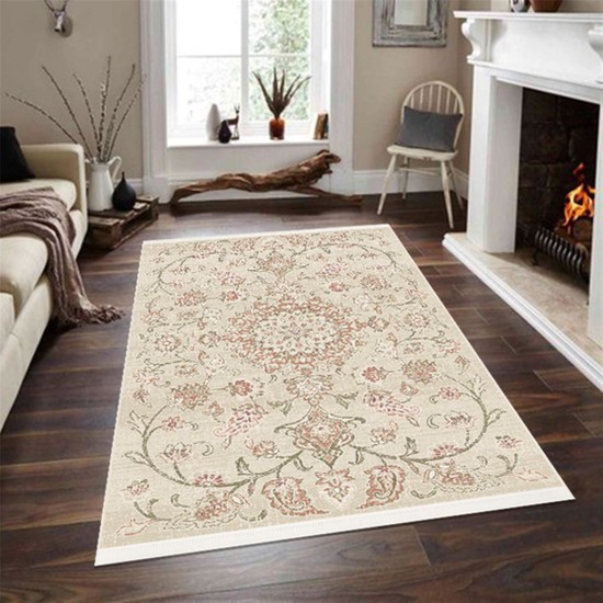 Foneks Yeşim 80 x 150 8607 Vizon Pudra-Modern Halı Fiyatı