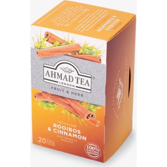 Ahmad Tea Infusion Rooibos&Cinnamon (20x1.5g) 30g Poşet Çay Fiyatı
