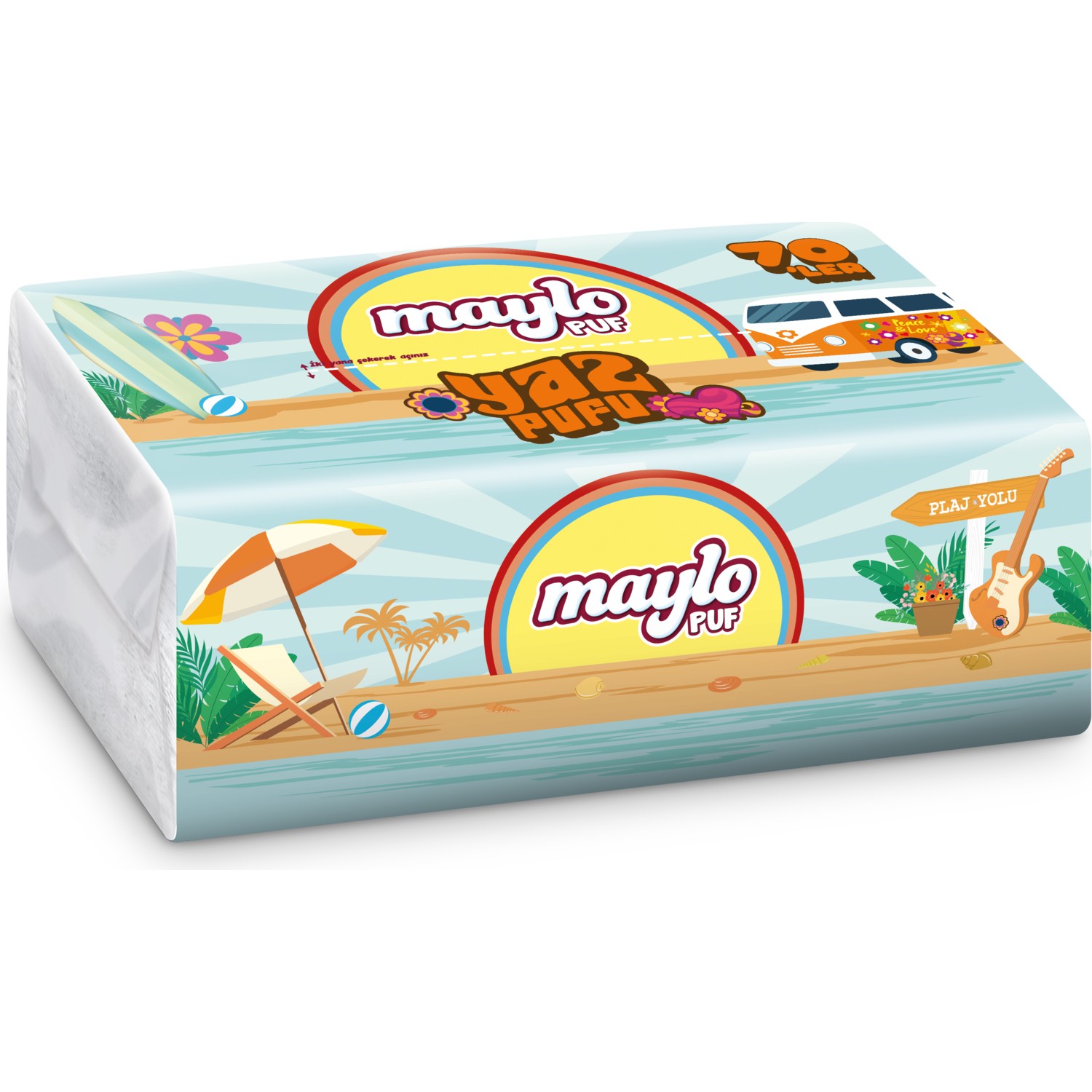 Maylo Puf Mendil 150'li Yaz Serisi Tek Paket Fiyatı