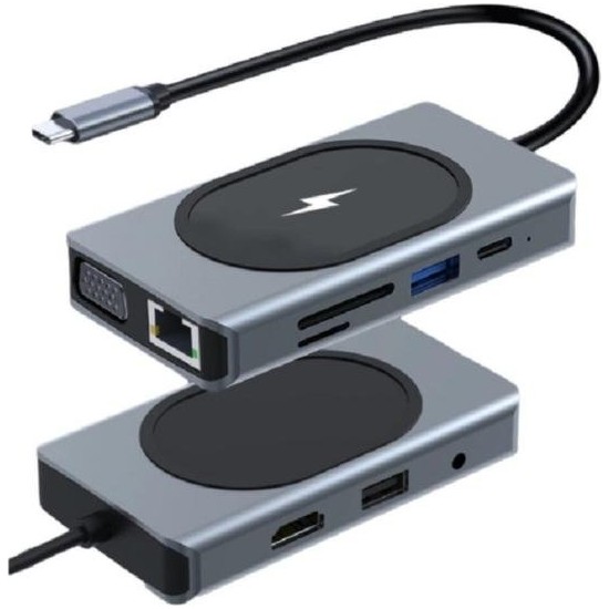 Axe Tools 9in1 USB Type-C Hub Port Adaptör 4K HDMI USB Fiyatı