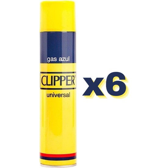 CLİPPER Çakmak Gazı 250 ml Gas Azul 6 Adet Fiyatı