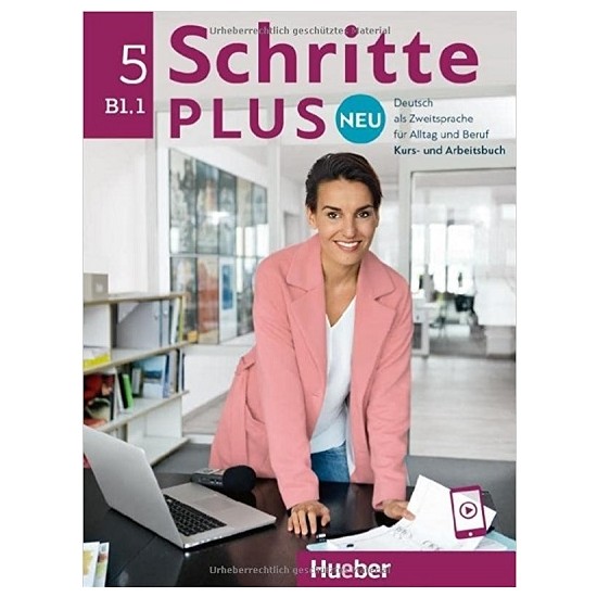 Hueber Schritte Plus Neu 5 Kursbuch Und Arbeitsbuch Mit Kitabı