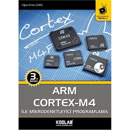 Kodlab Yayınları Arm Cortex-M4 İle Mikrodenetleyici Kitabı