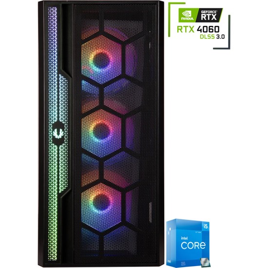 Pcbox Intel Core I5 12400F / Rtx 4060 / 16 GB Ddr4 / 500 GB Fiyatı