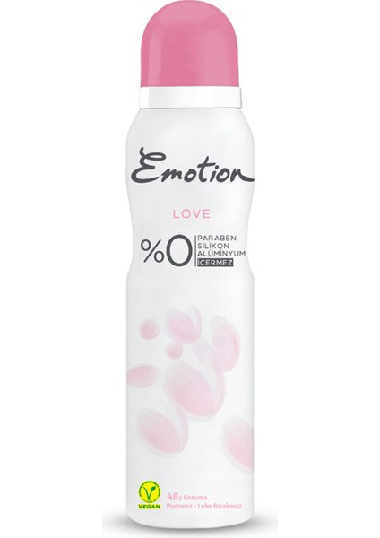 Emotion Deodorant Sprey Love 150 ml Fiyatı - Taksit Seçenekleri