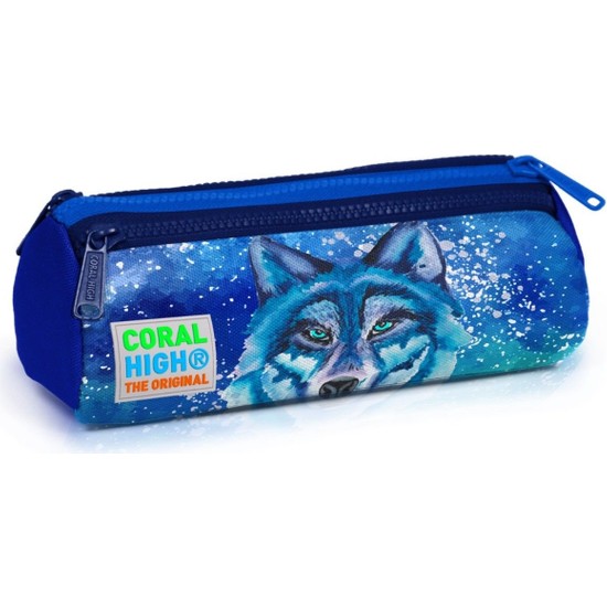 Coral High Mavi Kurt USB Soketli Üçlü Ilkokul Çanta Seti - Fiyatı