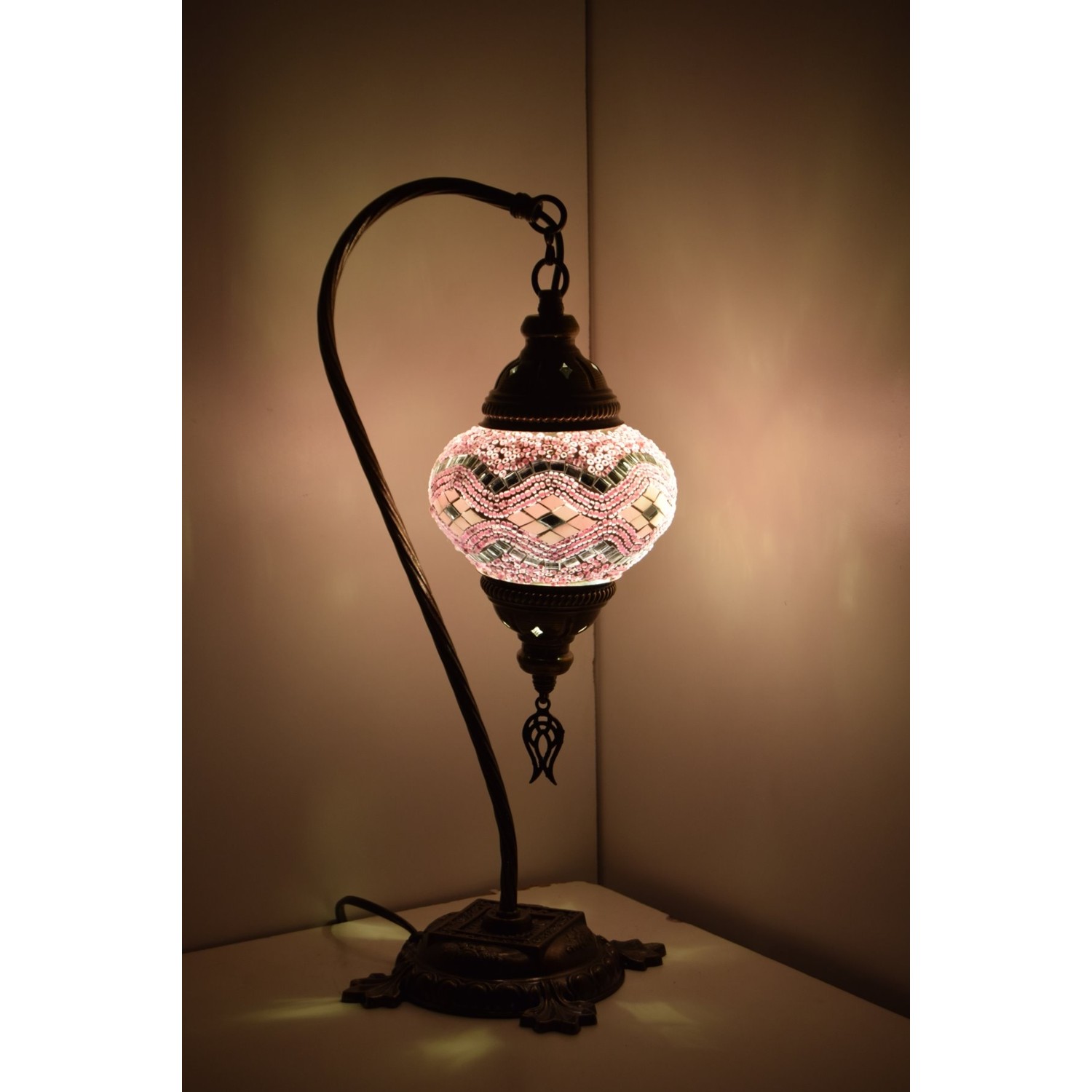 Karlıkturistik Mozaik Lamba Abajur ,Mozaik Masa Lambası Fiyatı