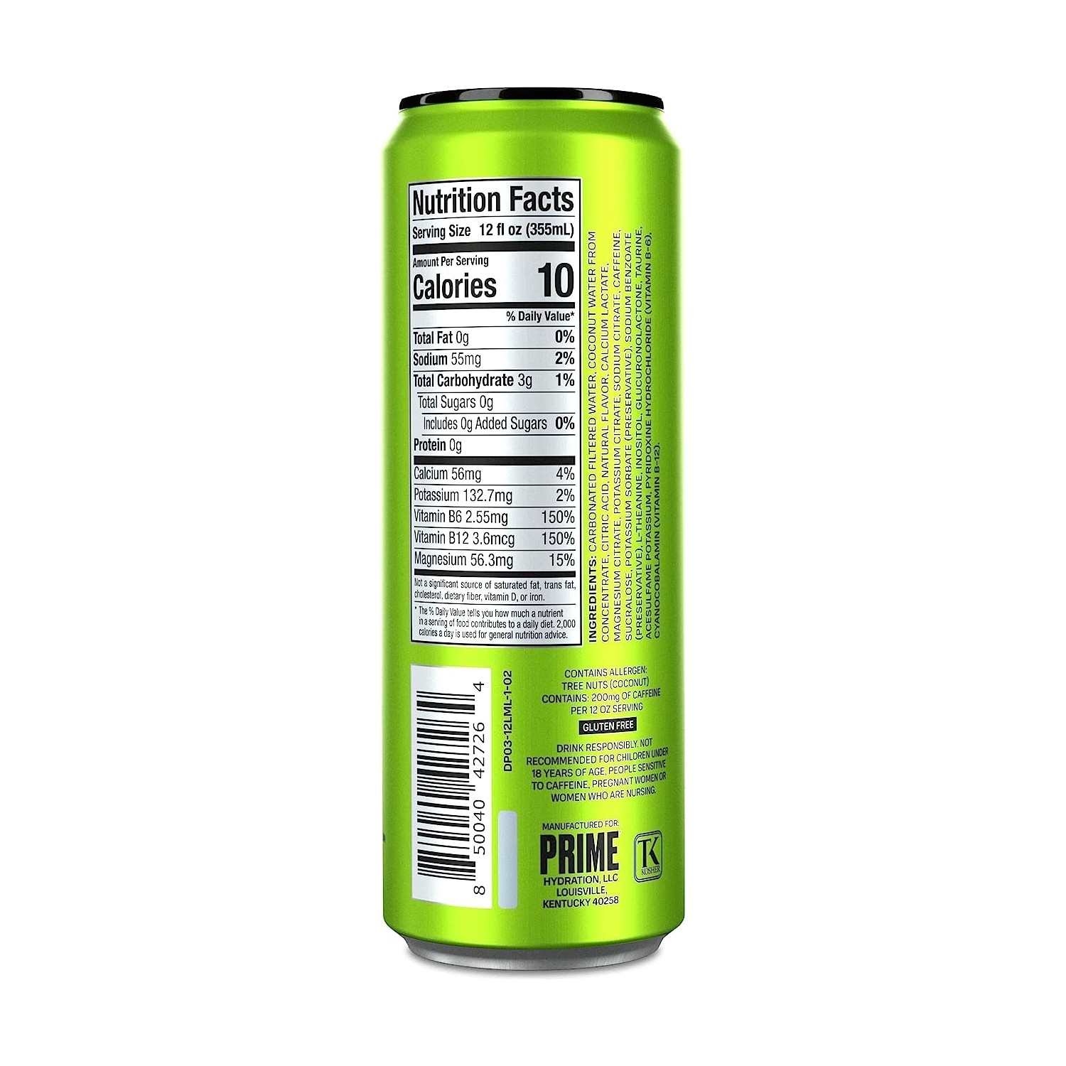 Prime Energy Drinks Lemon Lime Enerji Içeceği 355 ml Fiyatı