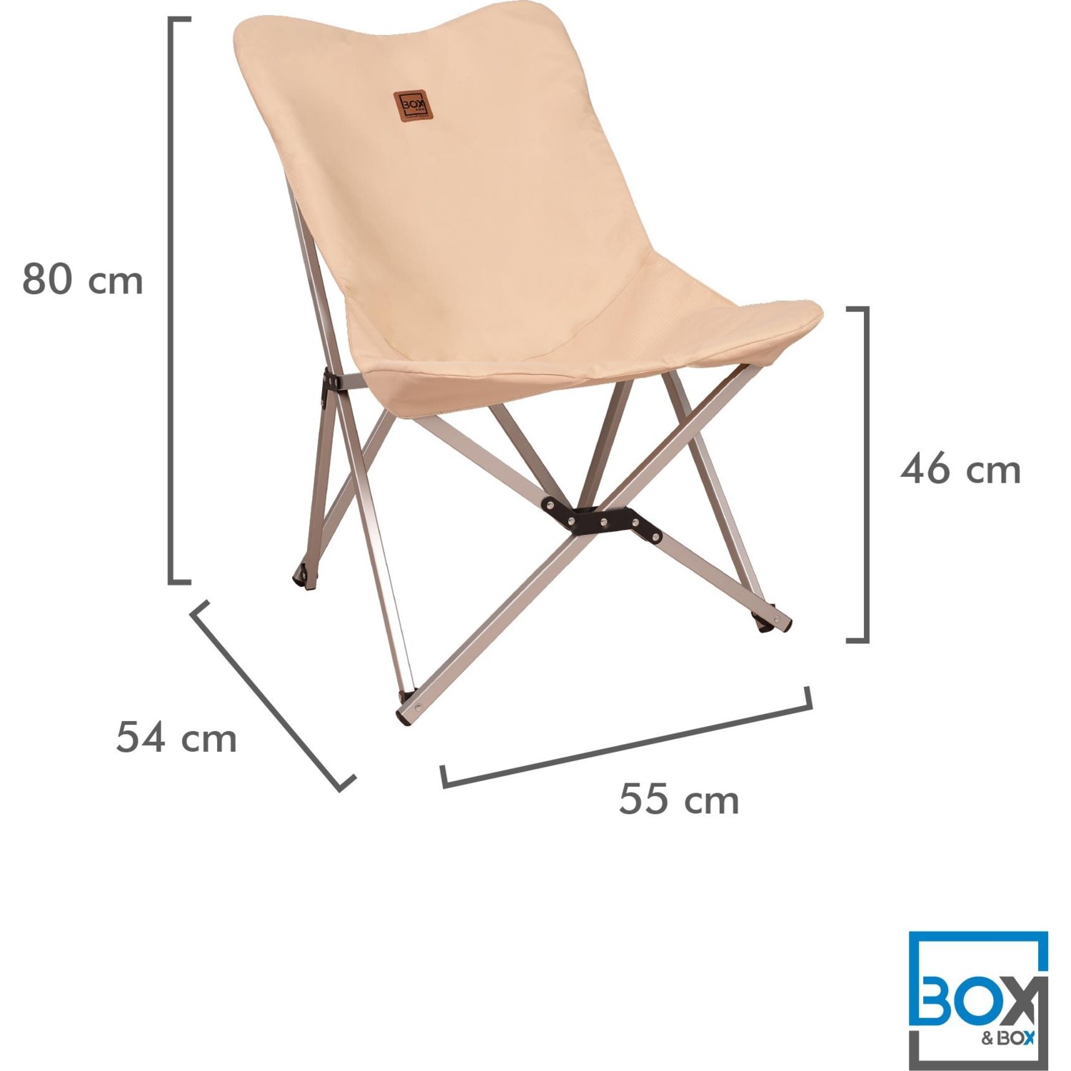 Box&box Alüminyum Katlanabilir Kamp Sandalyesi, Piknik Fiyatı