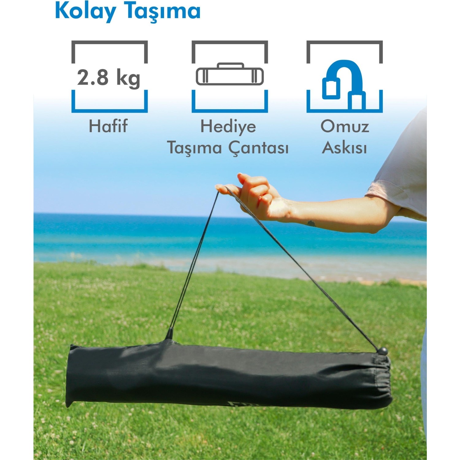 Box&box Alüminyum Katlanabilir Kamp Sandalyesi, Piknik Fiyatı