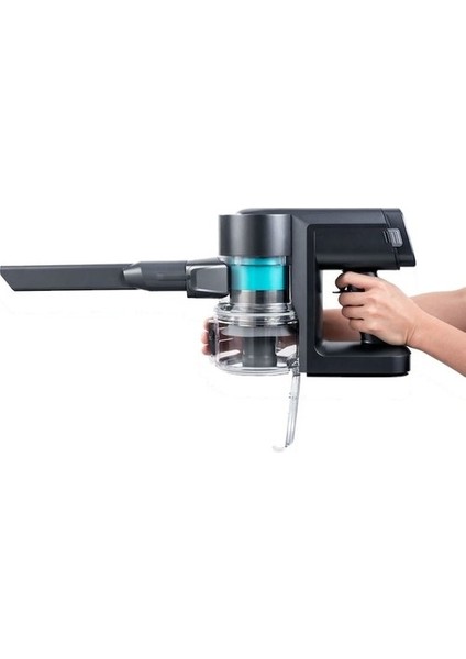 Viomi 23000 Pa LED Işıklı Kablosuz Dikey Süpürge - Siyah Fiyatı