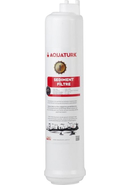 Filter Purify Aquatürk 3'lü Hf Çubuklu Filtre Seti Fiyatı
