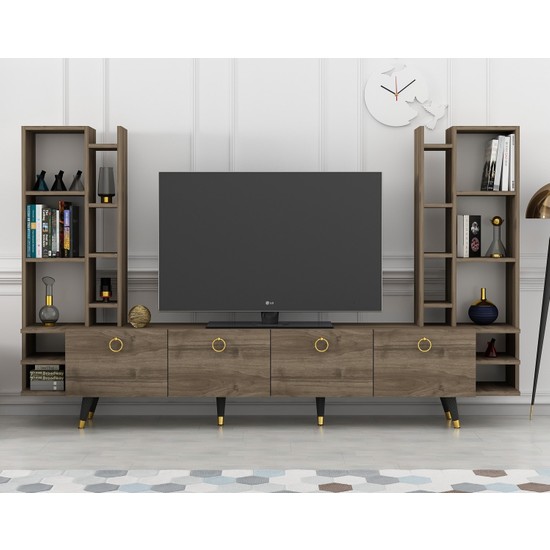 Newline Mobilya Cerly Tv Ünitesi 223 cm Ceviz X2130 Fiyatı