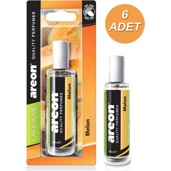 Areon Melon 35 ml Sprey Oto Araç Kokusu 6'lı Fiyatı