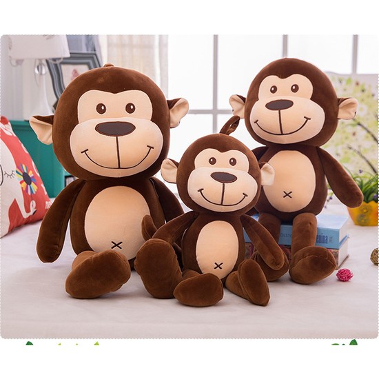 Imei Sevimli Maymun Bebek 50 cm Peluş Oyuncak Yumuşak Yastık Fiyatı