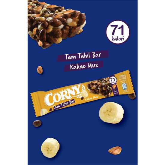 Corny Tahıl Bar Kakao-Muz 17 gr X12 Fiyatı - Taksit Seçenekleri