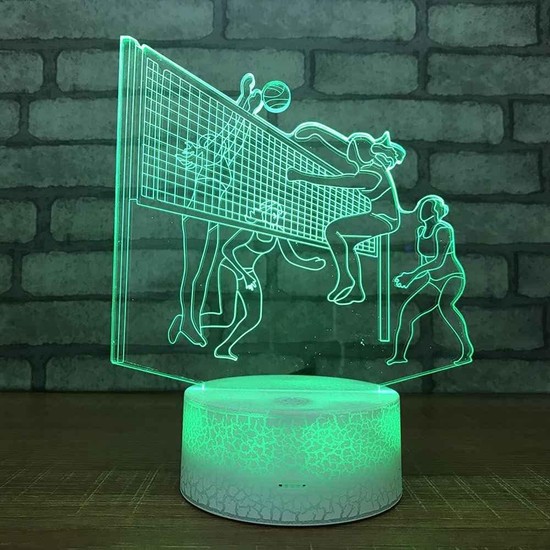 Fybang LED Gece Işığı Karakter Resimleri 3D Lamba Optik Fiyatı