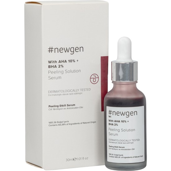 Newgen % 10 AHA + %2 BHA Peeling Solution Serum 30 ML Fiyatı