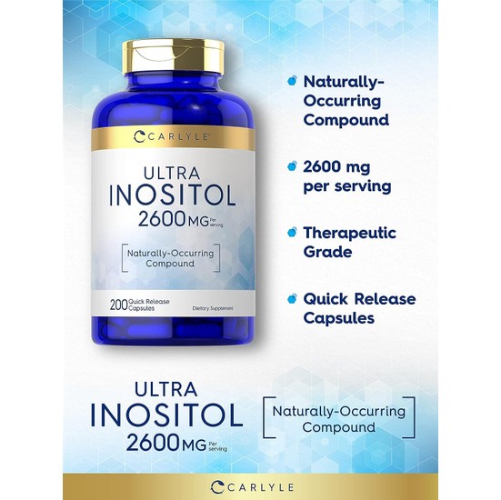 Carlyle inositol 2600 mg Naturally Occurring Compound 200 Fiyatı