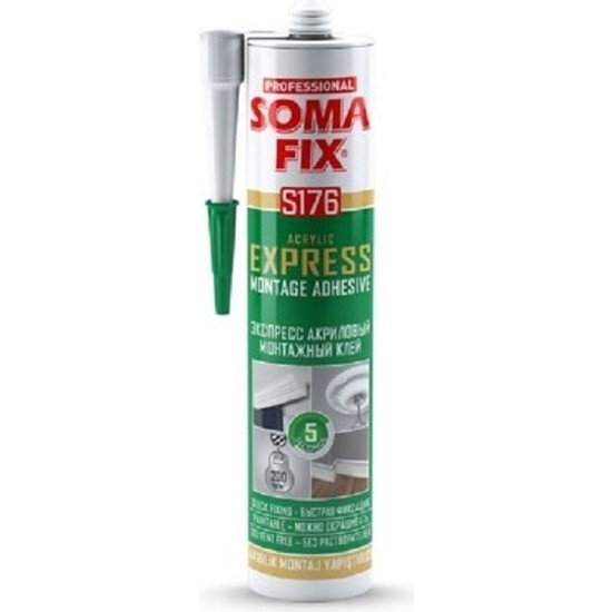 Somafix 310 ml - 500 Gr Beyaz Express Montaj Yapıştırıcısı Pervaz ...