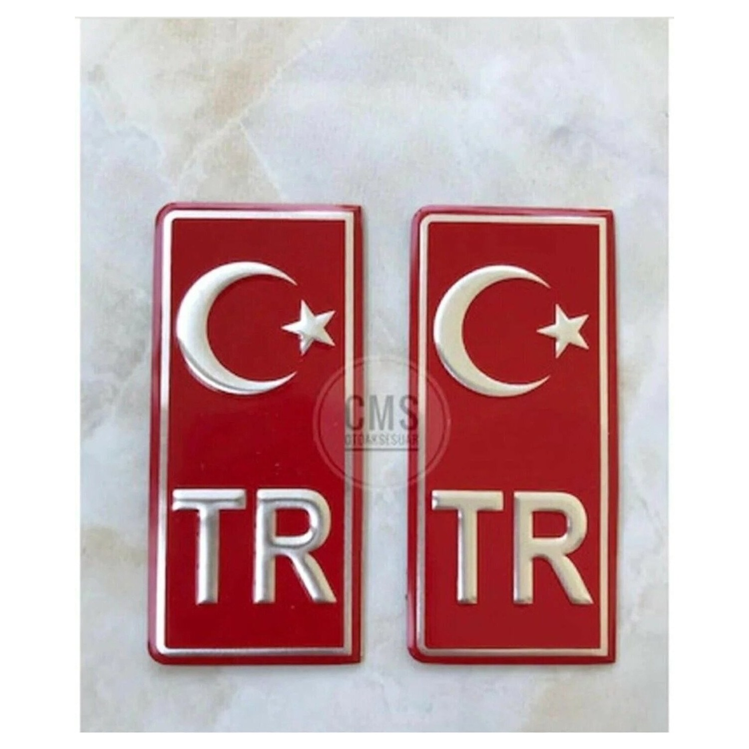 NKT GROUP Tr Plaka Stıcker 2'li - Türkiye Plaka Stıcker - Fiyatı